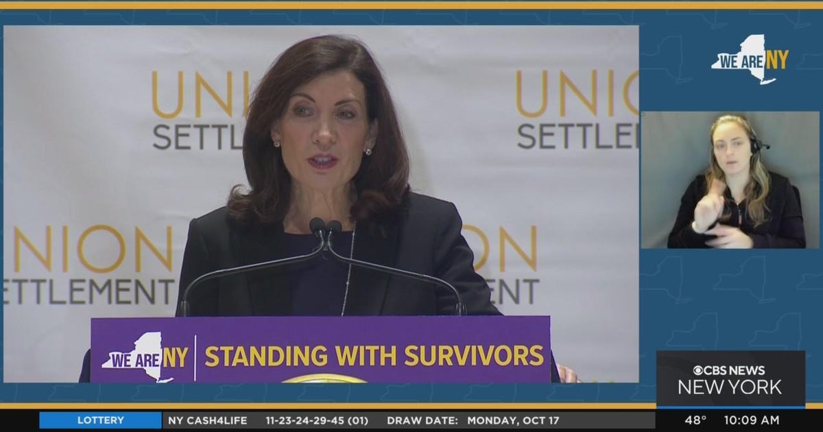 Hochul signs protections for domestic violence survivors - CBS New York Hochul signs protections for domestic violence survivors - CBS New York