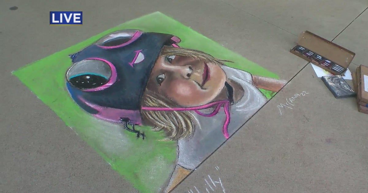 "Let's Chalk!" event kicks off in Monticello this weekend - CBS Minnesota