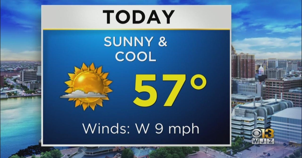 Meteorologist Meg McNamara has your Wednesday morning weather - CBS ...