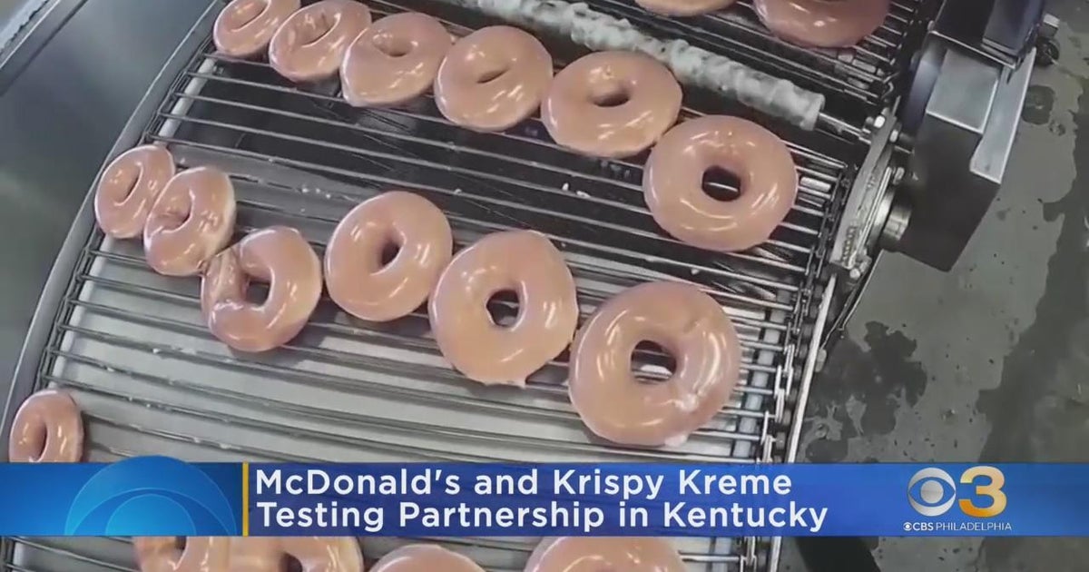 McDonald's testing out partnership with Krispy Kreme - CBS Philadelphia