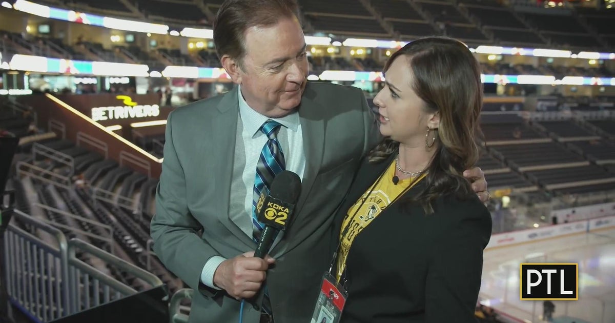 Behind the scenes at the Penguins' game with Celina - CBS Pittsburgh