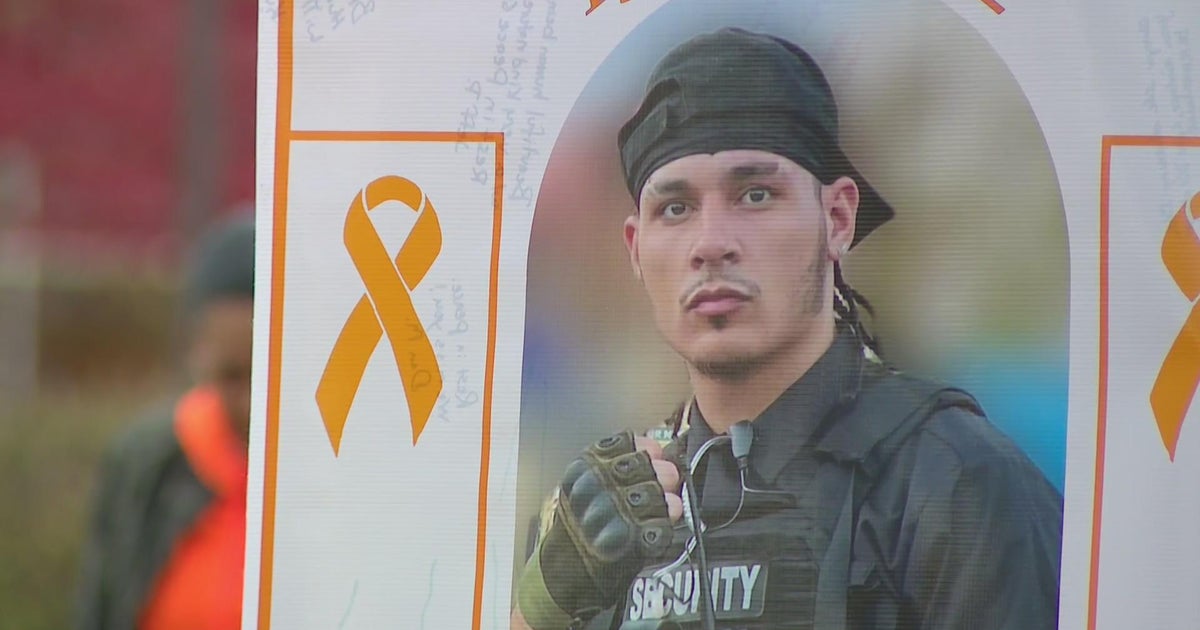 Vigil held for Gabriel Mendoza, security guard fatally shot in ...