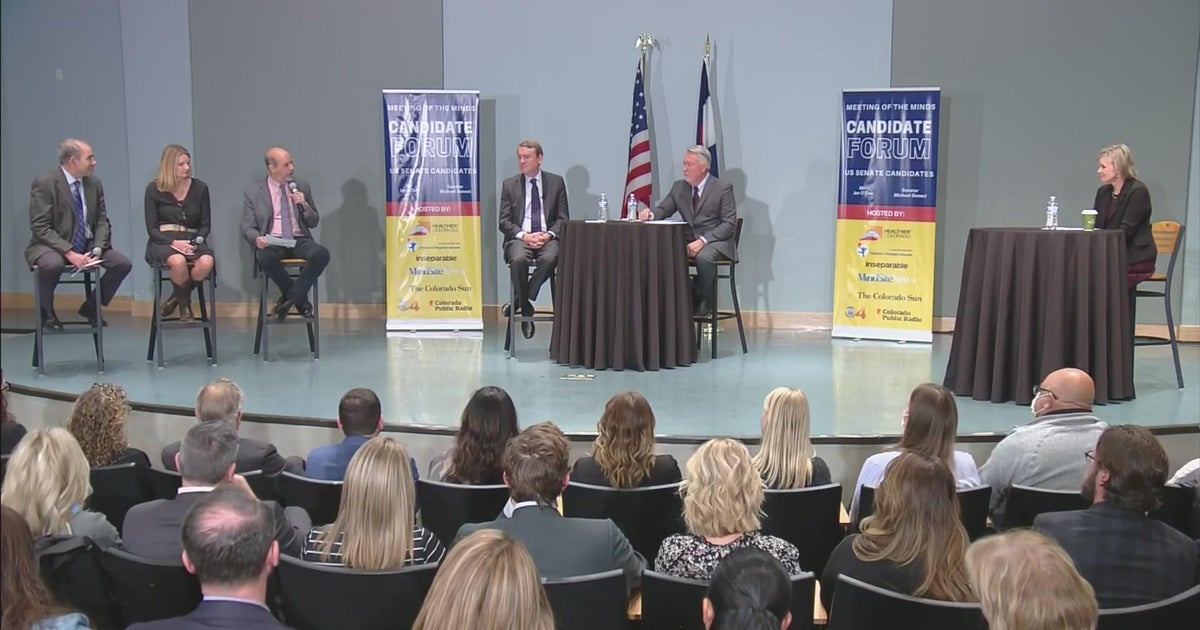 Voters Decide: Colorado Senate Mental Health Forum - CBS Colorado