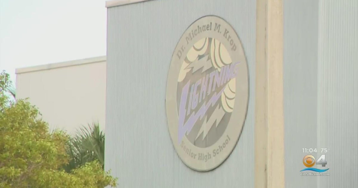 Theater teacher at Krop High School accused of bullying - CBS Miami