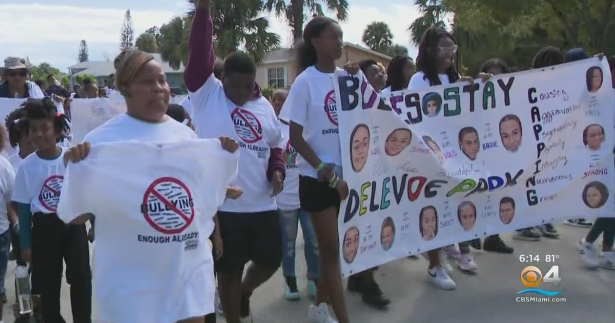 Dozens of Broward County students march to raise awareness about ...