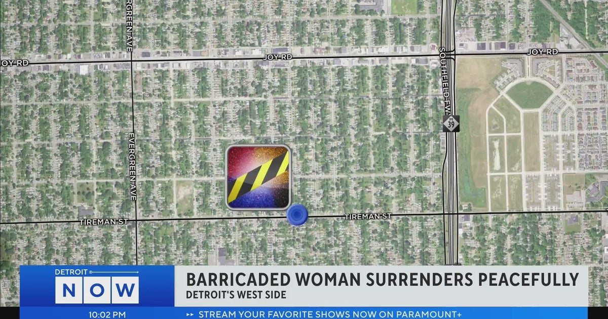 Update: Woman surrenders to police after barricaded inside Detroit home ...
