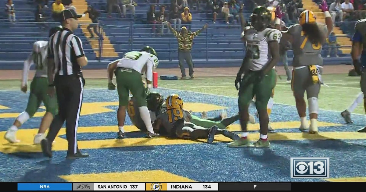 Monterey Trail Mustangs beat the Grant High Pacers 49-42 - CBS Sacramento