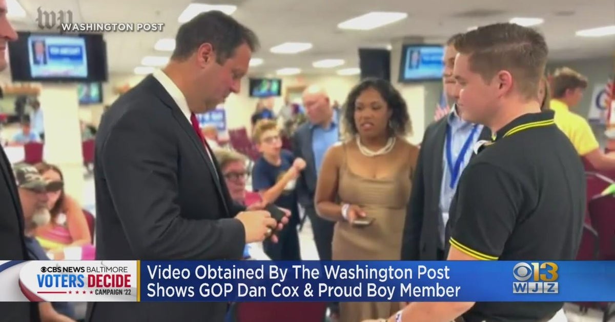Video shows Maryland gubernatorial candidate Dan Cox accepting gift ...