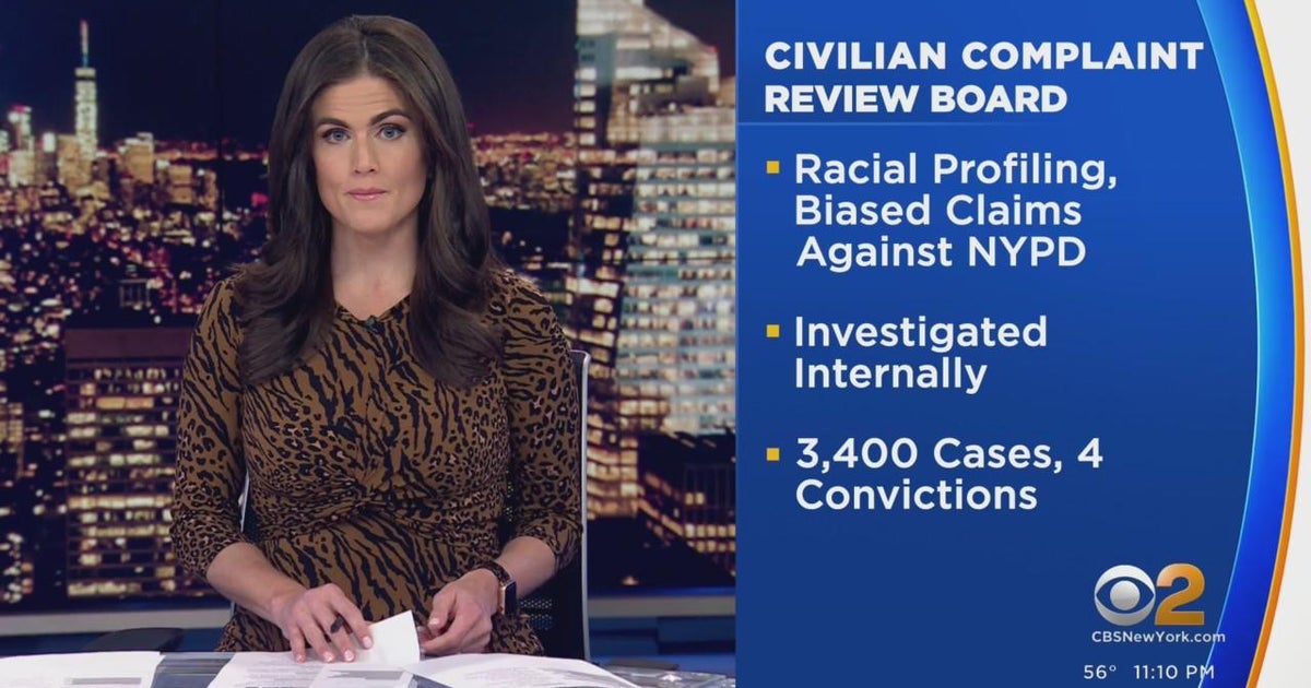 CCRB can investigate profiling, bias claims against NYPD - CBS New York