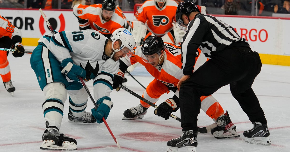 Reimer gets 26th career shutout as Sharks beat Flyers - CBS Philadelphia