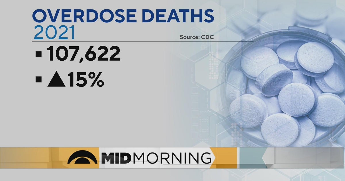 15% increase in opioid overdose deaths according to CDC - CBS Minnesota