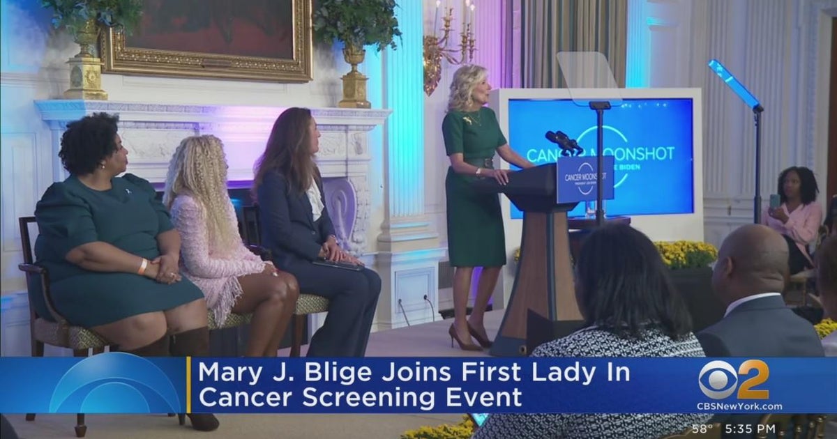 Mary J. Blige joins First Lady Jill Biden at cancer screening event ...