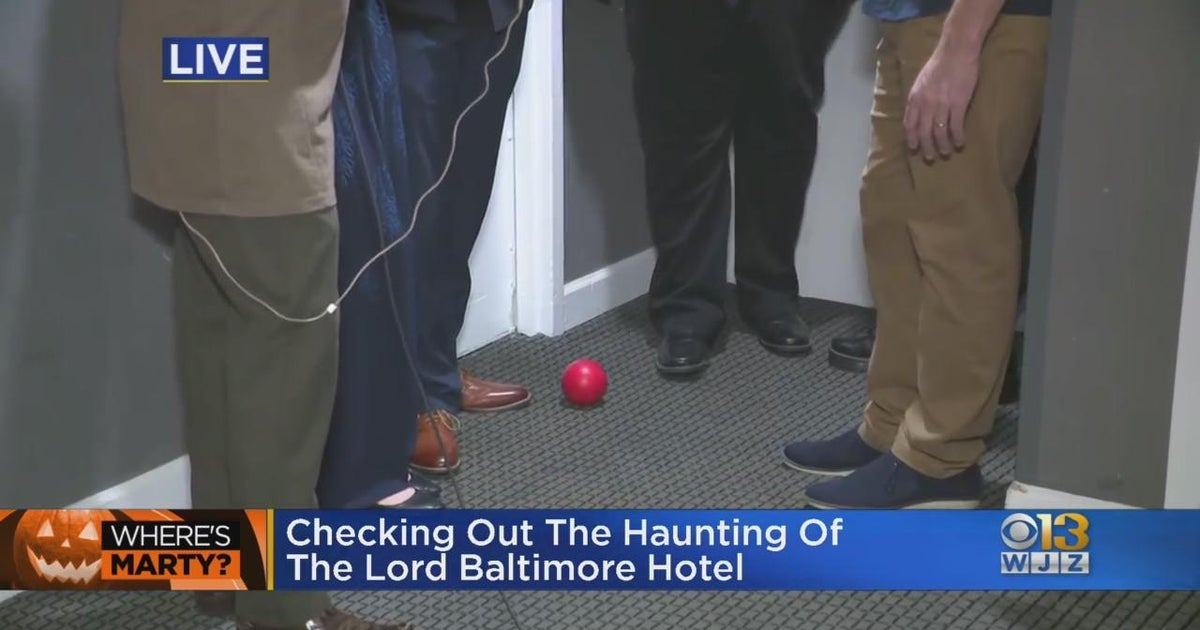 Where's Marty? Hanging out with Molly the ghost at the Lord Baltimore ...