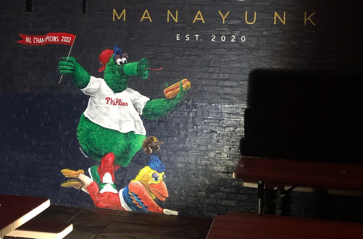 Another Bryce Harper mural painted in South Philadelphia - CBS Philadelphia