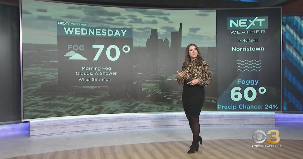 NEXT Weather: Morning fog - CBS Philadelphia