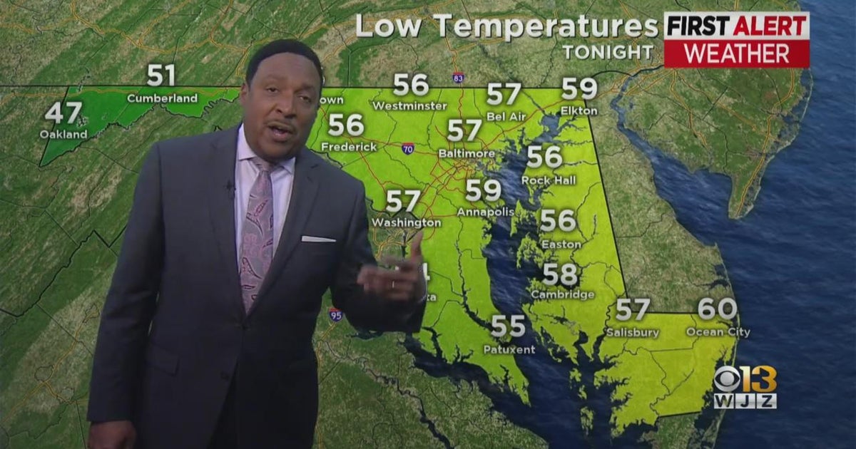 Meteorologist Tim Williams has your Tuesday afternoon forecast - CBS ...