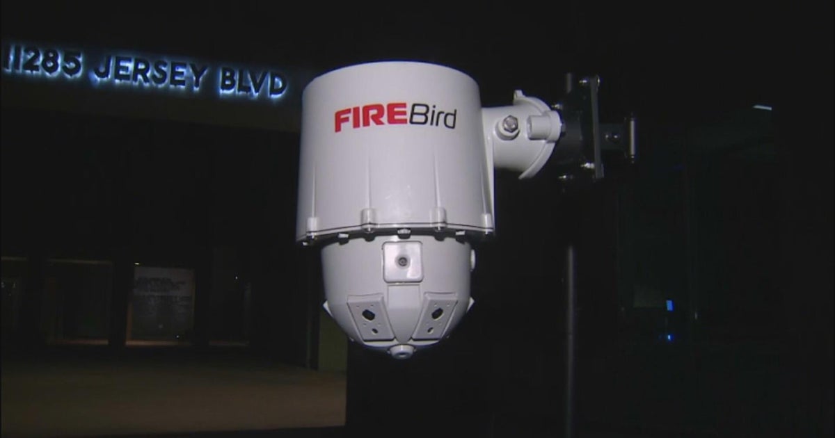 Rancho Cucamonga officials debut wildfire warning system - CBS Los Angeles