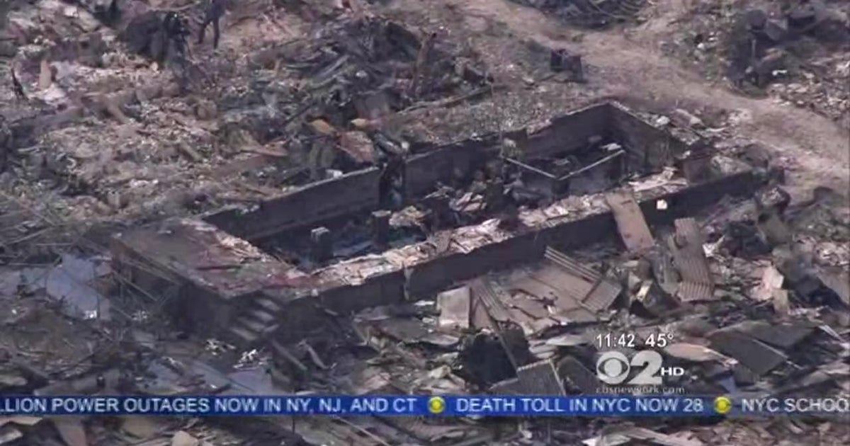 A Look Back: Maurice DuBois on devastation at Breezy Point - CBS New York