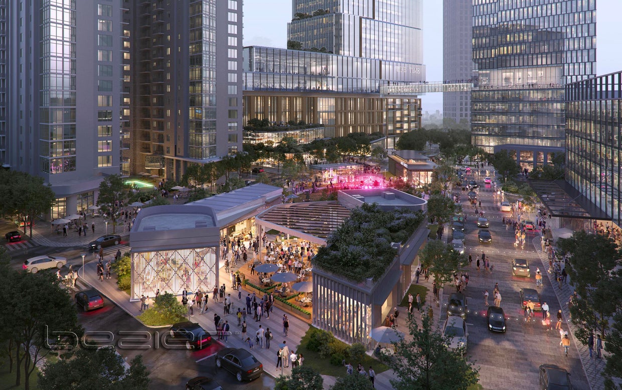 Work begins on $2.5 billion development where 'Leaning Tower of Dallas ...