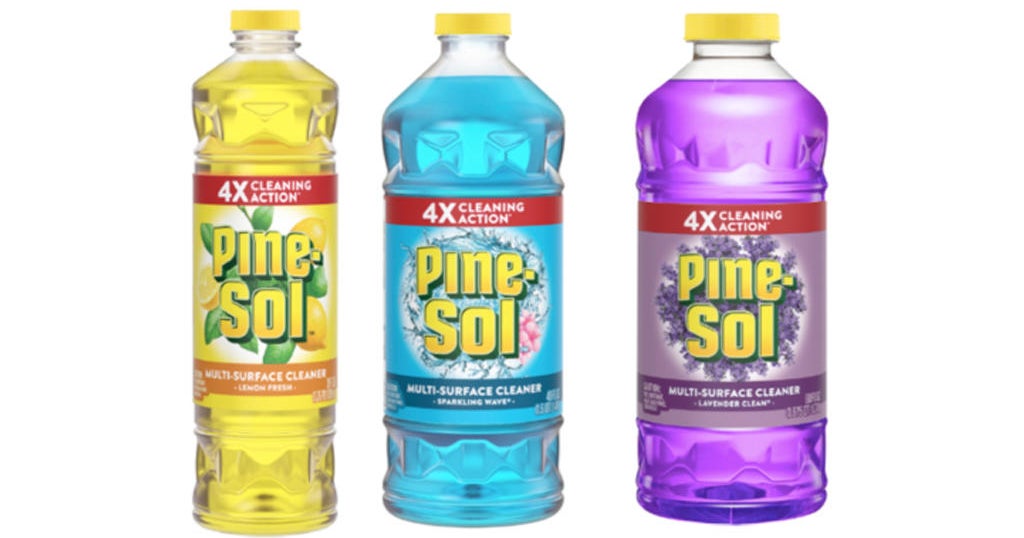 Clorox recalls Pine-Sol cleaners due to exposure of bacteria - CBS ...