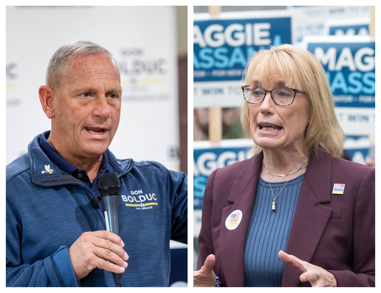 New Hampshire Senate debate: Maggie Hassan and Don Bolduc clash on ...