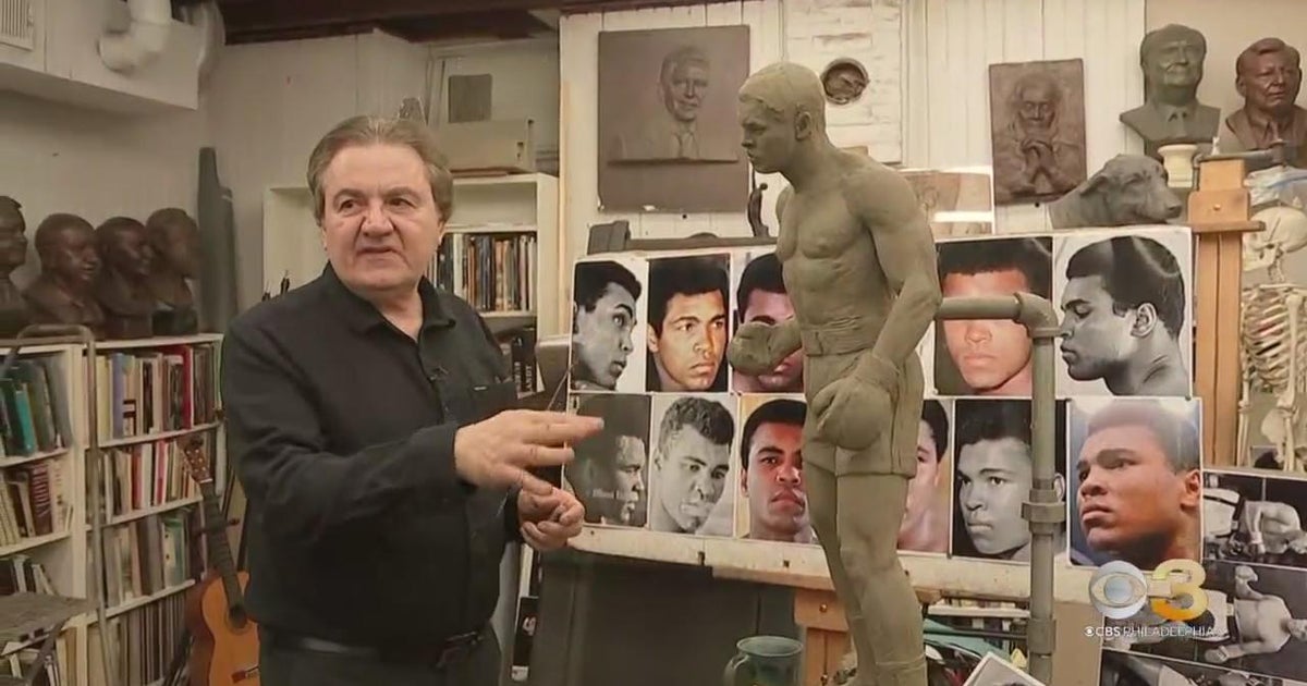 Monument Man's talks about sculpting some of Philly's great - CBS ...