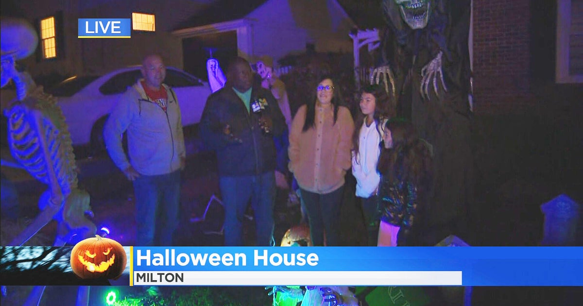 Milton family goes all out for Halloween with a very haunted front yard ...