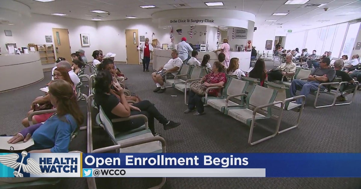 Open enrollment beings for many Americans - CBS Minnesota