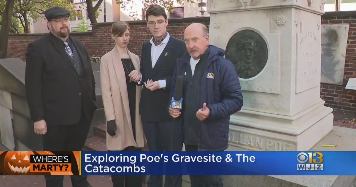 Where's Marty? At the gravesite of one of Baltimore's spookiest ...