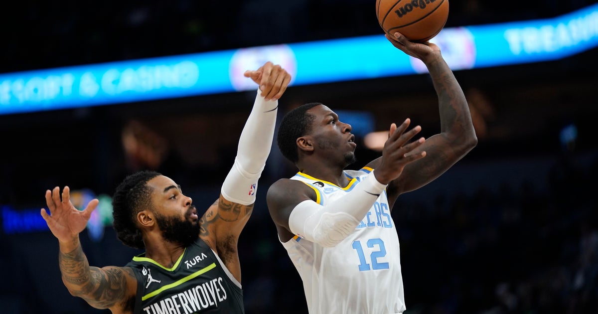 Gobert, Wolves extend Lakers' winless start with 111-102 win - CBS ...