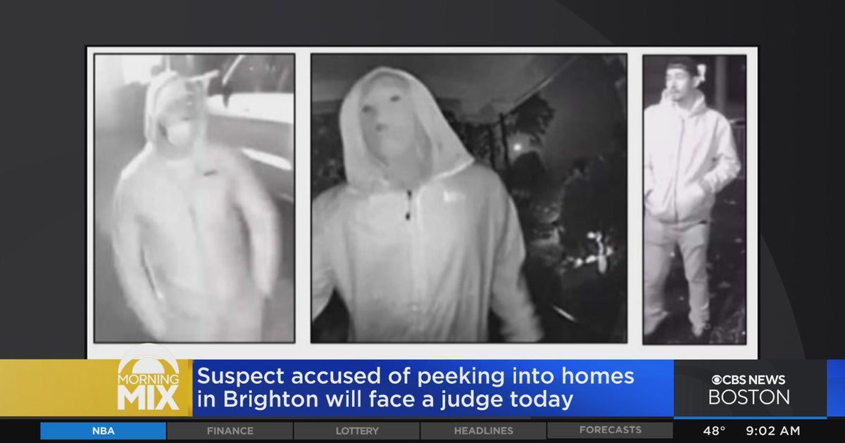 Man accused of peering into homes in Brighton faces a judge - CBS Boston