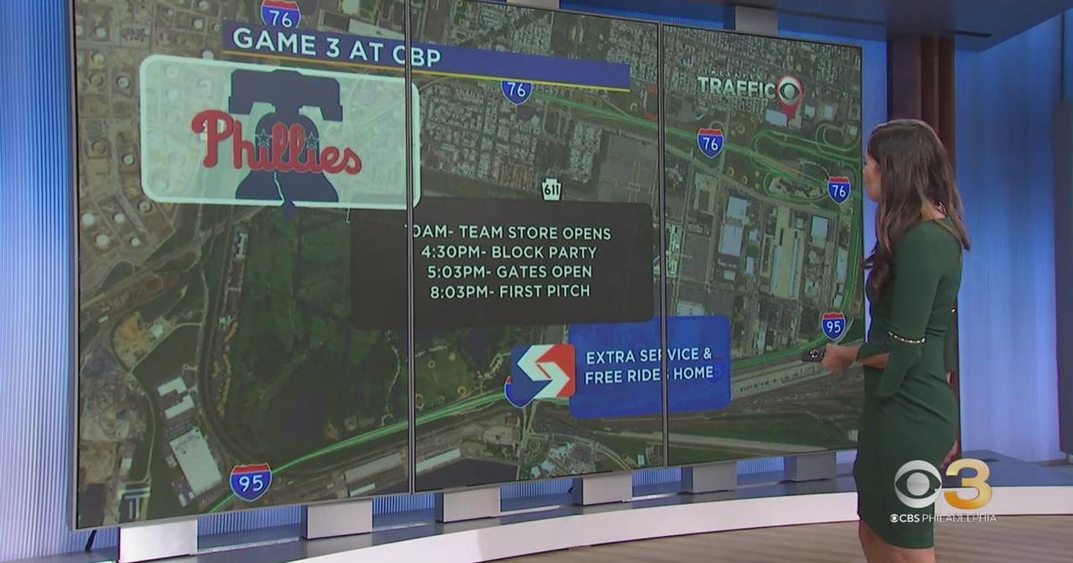 Game 3 traffic and free SEPTA rides - CBS Philadelphia