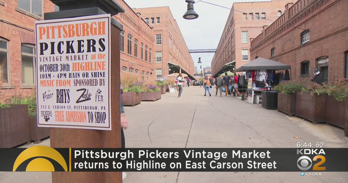 Pittsburgh Pickers Vintage Market returns to Highline - CBS Pittsburgh