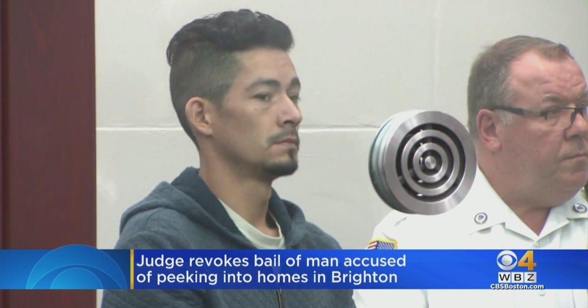 Bail revoked for man accused of peering into windows in Brighton - CBS ...