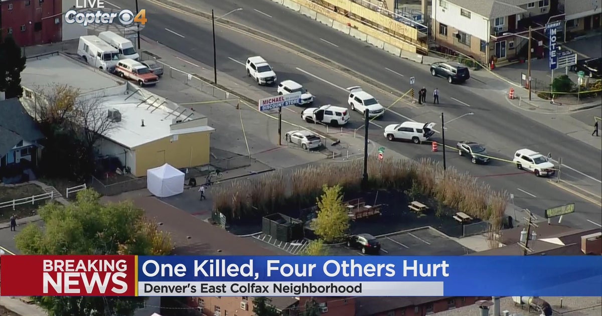 Police investigating shooting with five victims near East Colfax - CBS ... Police investigating shooting with five victims near East Colfax - CBS ...