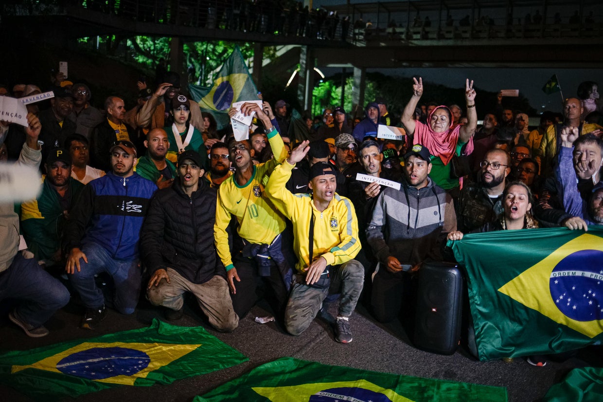 Bolsonaro backers call for military intervention even as Brazil's ...