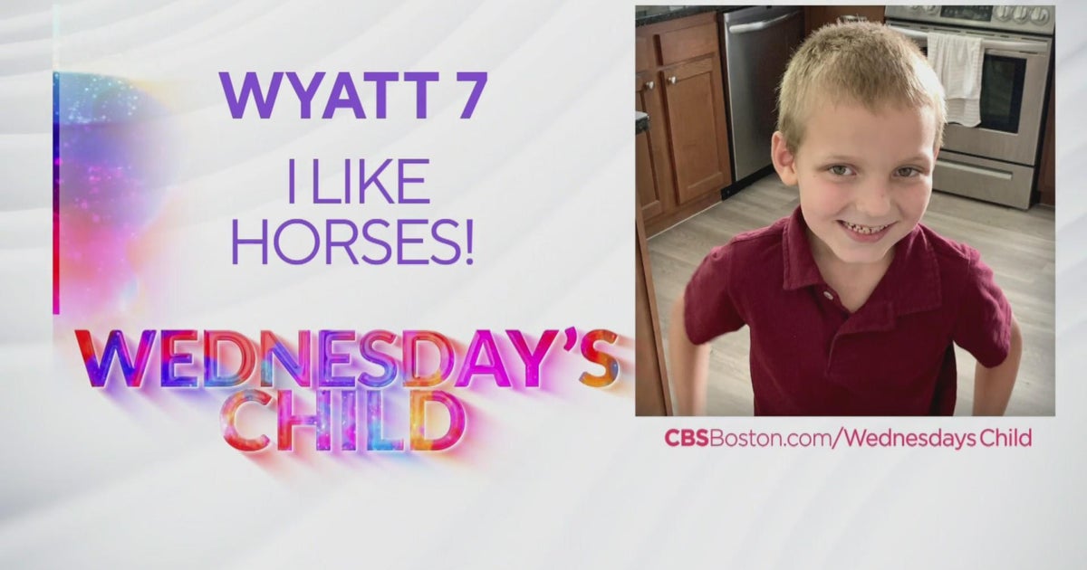 Wednesday's Child: 7-year-old Wyatt - CBS Boston