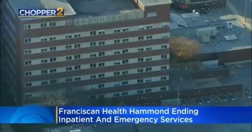 Franciscan Health Hammond ends in-patient services - CBS Chicago