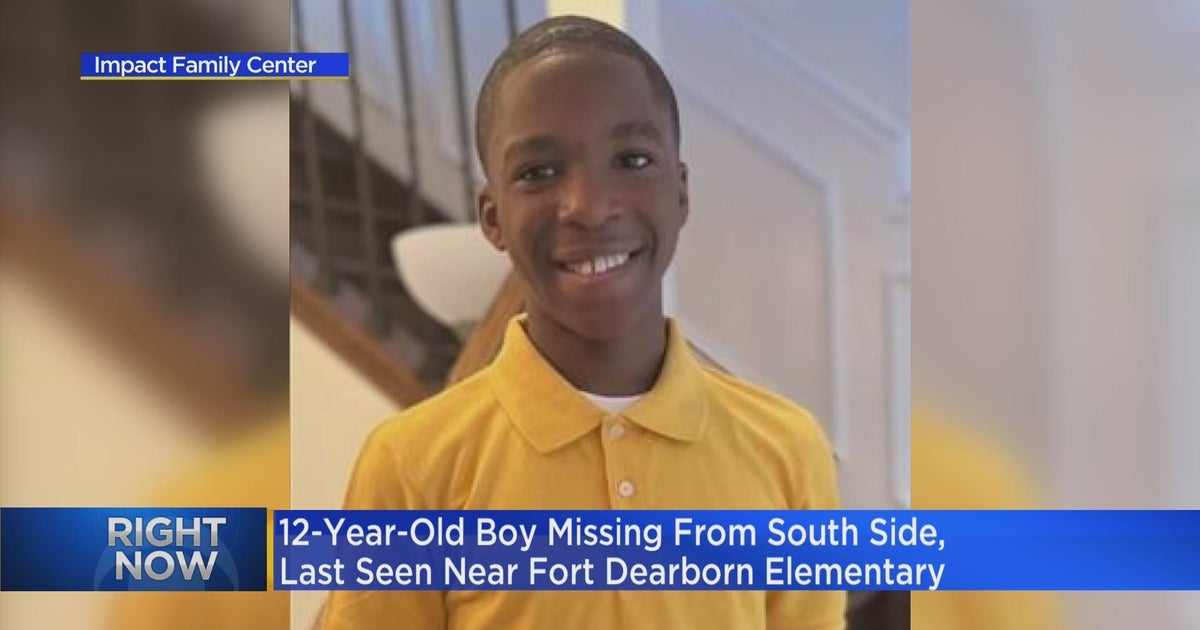 12-year-old boy missing from South Side - CBS Chicago