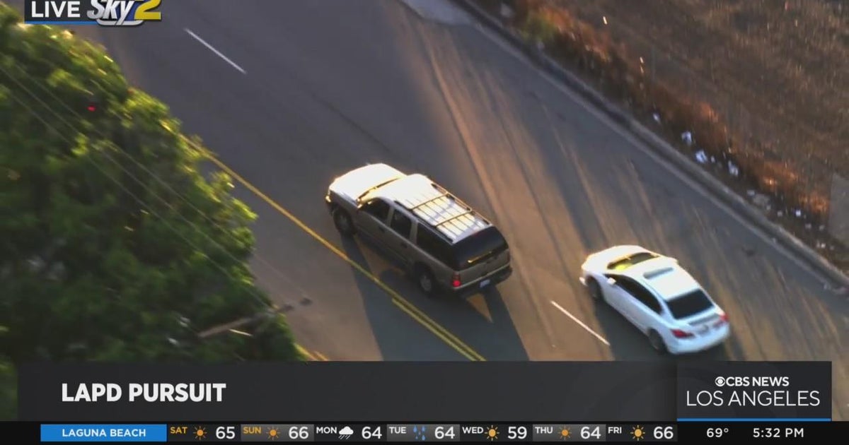 LAPD calls off pursuit as driver travels through highly-congested area ...