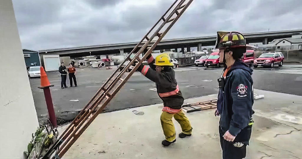 Firefighter camp in Oakland focuses on women, non-binary recruits - CBS ...