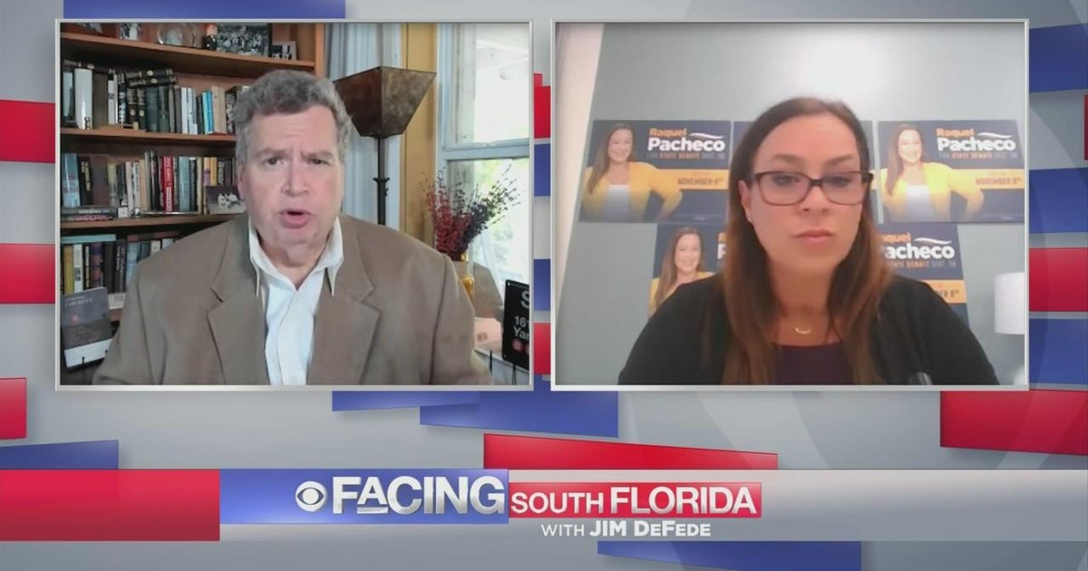 Facing South Florida: One-on-One with Raquel Pacheco - CBS Miami