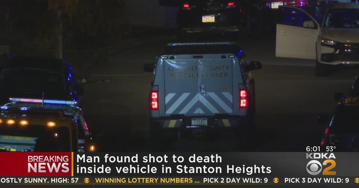Man found shot to death in SVU in Stanton Heights - CBS Pittsburgh