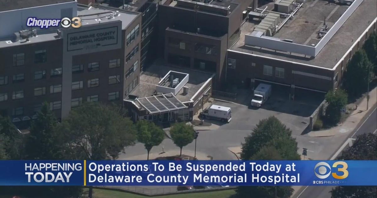 All operations at Delaware County Memorial Hospital set to be suspended ...