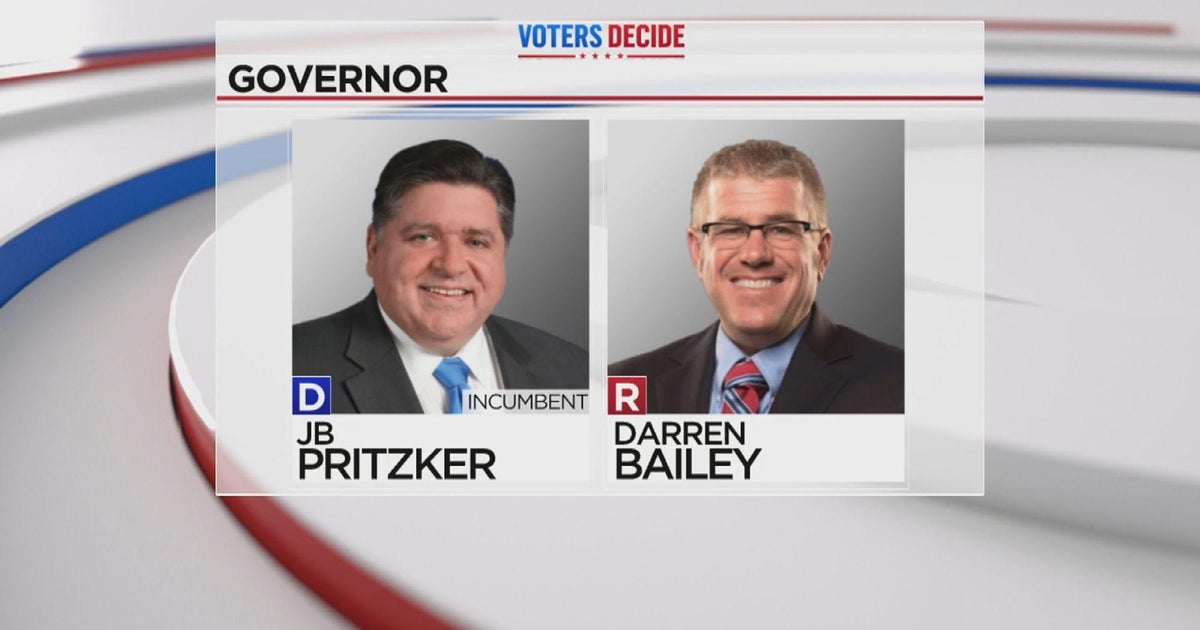 JB Pritzker v. Darren Bailey Results - CBS Chicago