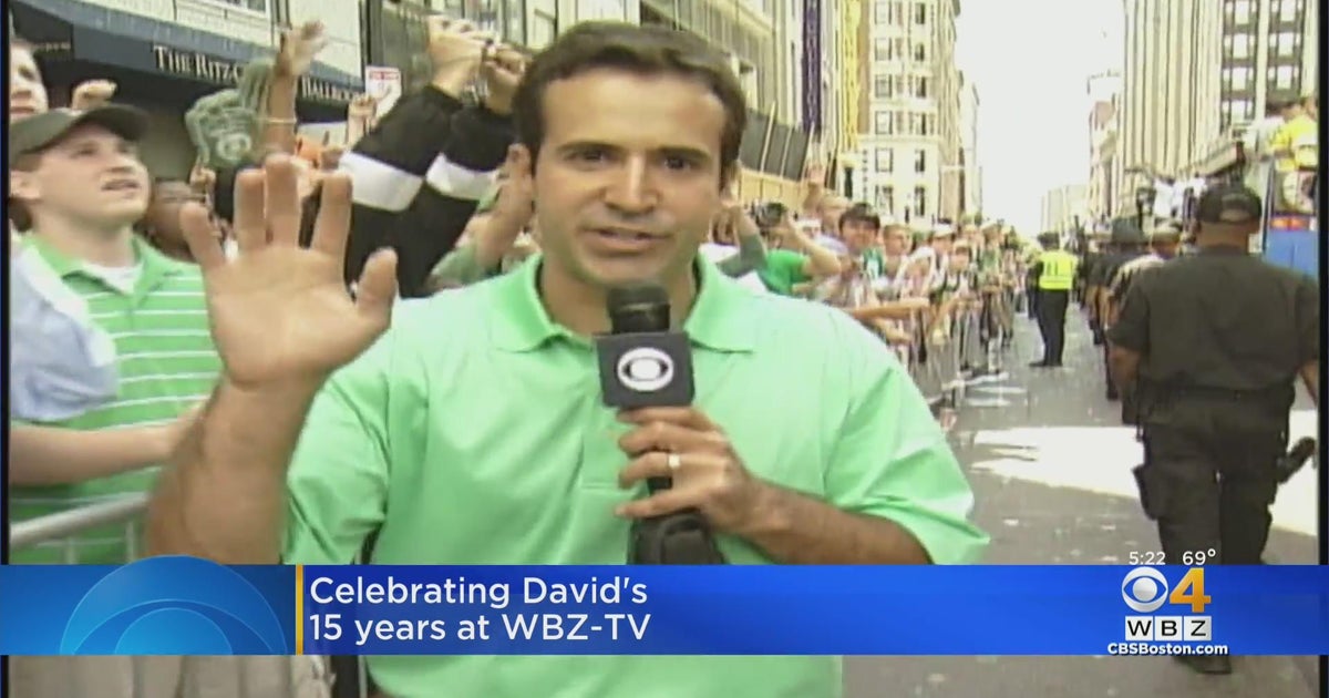 Celebrating David Wade's 15 years at WBZ-TV - CBS Boston