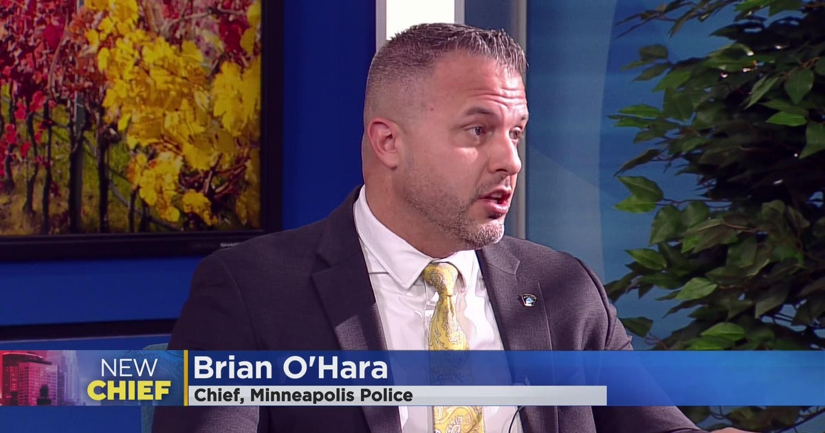 New MPD Chief Brian O'Hara sworn in Monday - CBS Minnesota
