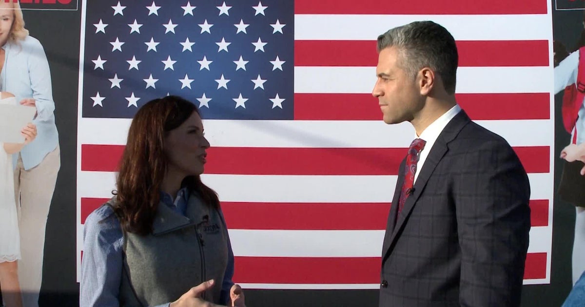 One-on-one with Republican gubernatorial candidate Tudor Dixon - CBS ...