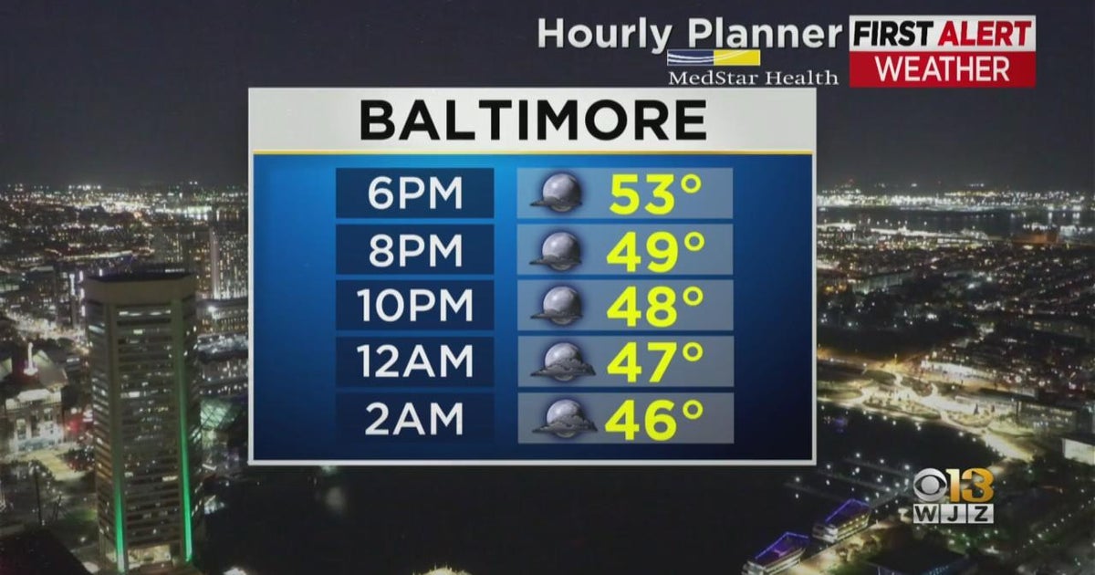 Meteorologist Derek Beasley has your Wednesday evening forecast - CBS ...