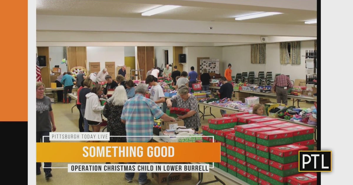 Something Good: Operation Christmas Child - CBS Pittsburgh